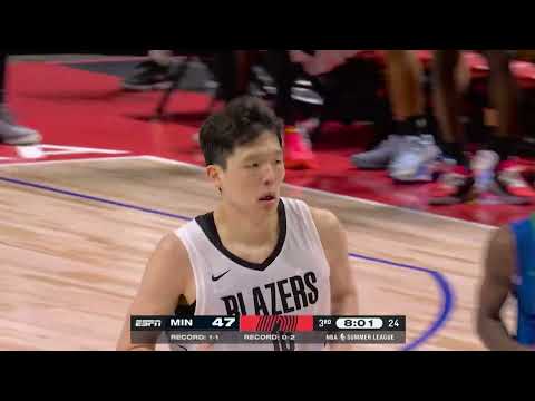 Yang Hansen Highlights (18 Points, 10 Rebounds) | July 13, 2026 vs. Timberwolves