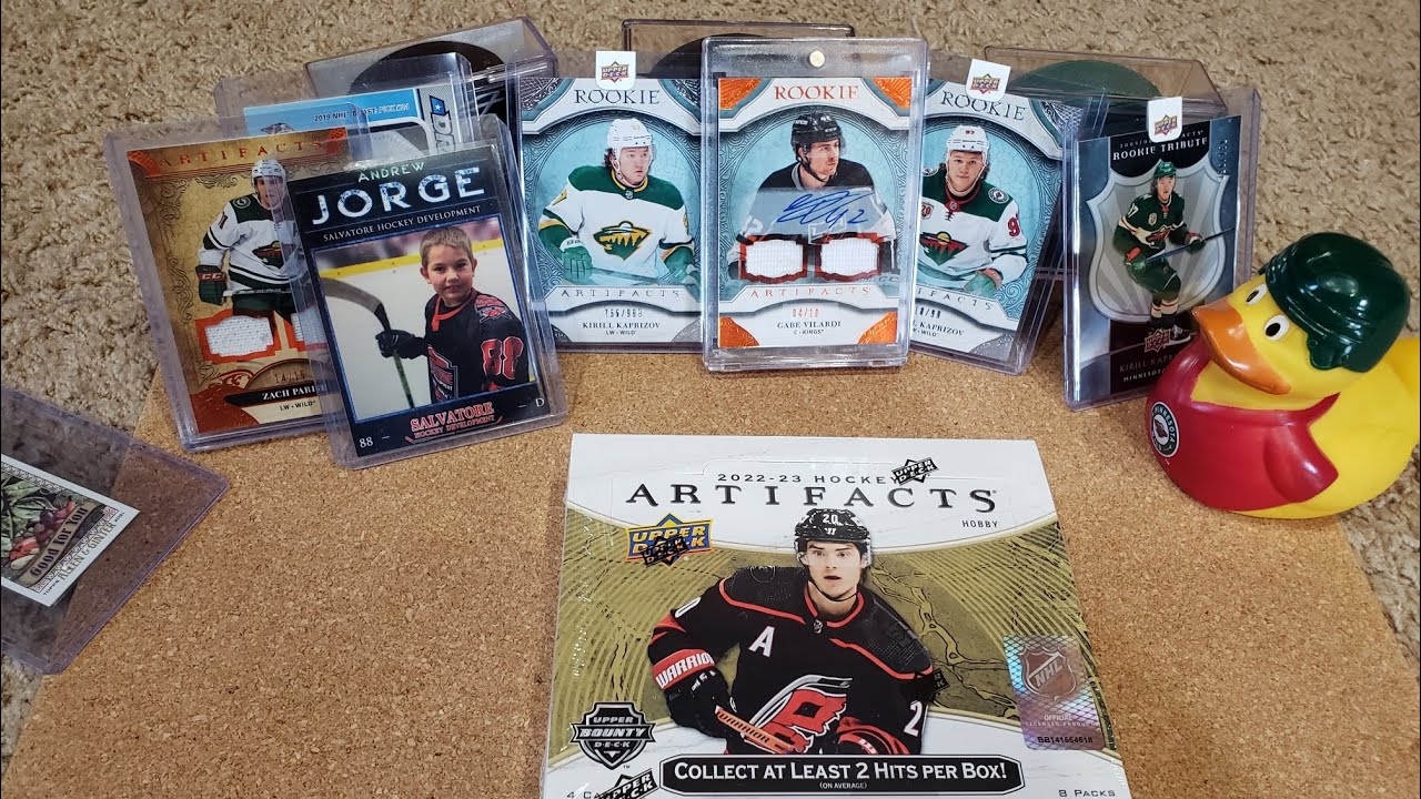 2022-23 Artifacts Hockey Box 2 - Sweet Rookie Pull - YouTube
