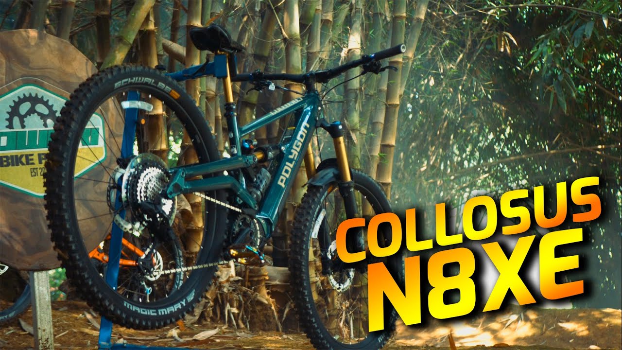 NEW COLLOSUS N8XE // E-MTB ENDURO POLYGON BIKES 2024 - YouTube