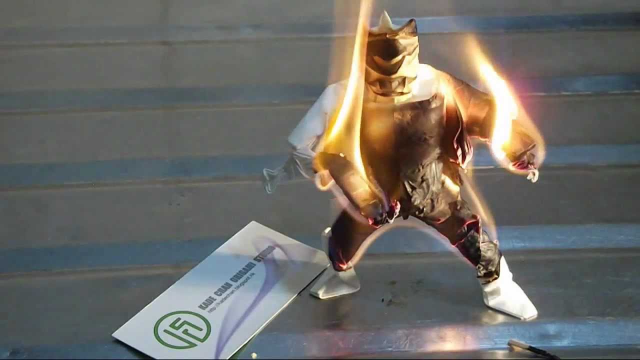 Origami On Fire : The Cyclops 摺紙獨眼巨人 (Kade Chan) - YouTube