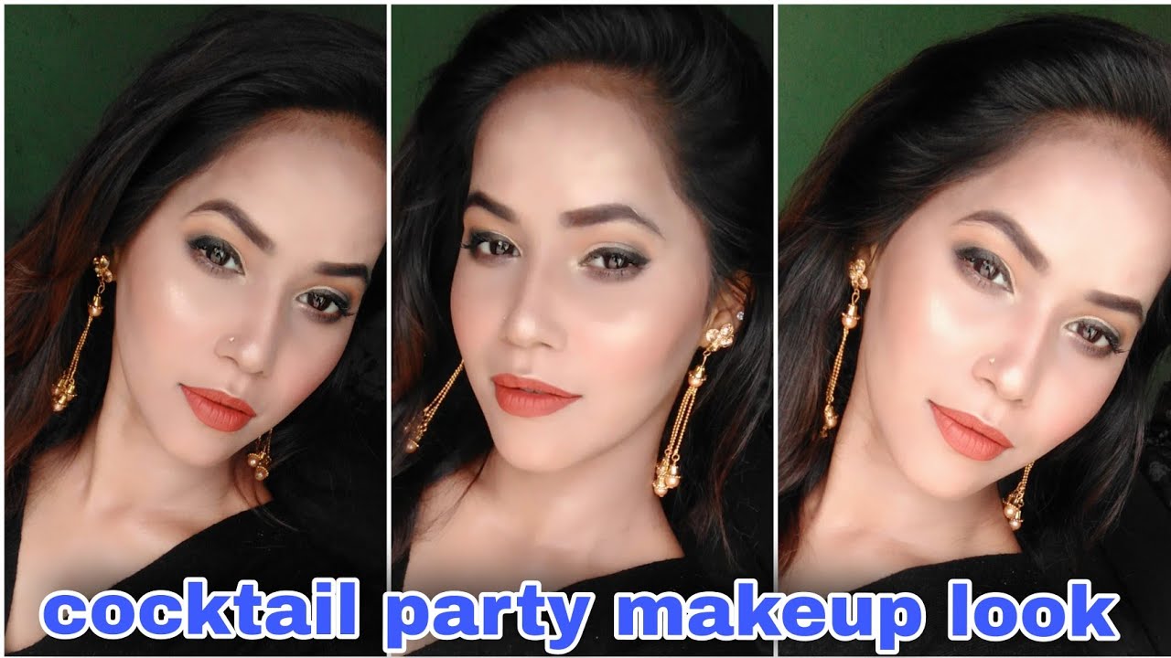 *Cocktail party makeup look ️* #mekup #cocktail #ytvideo #forbeginners ...
