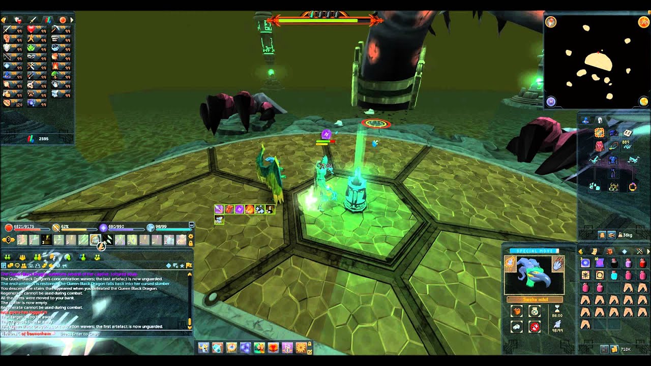 RuneScape Ancient Combat & Nihil - QBD - YouTube