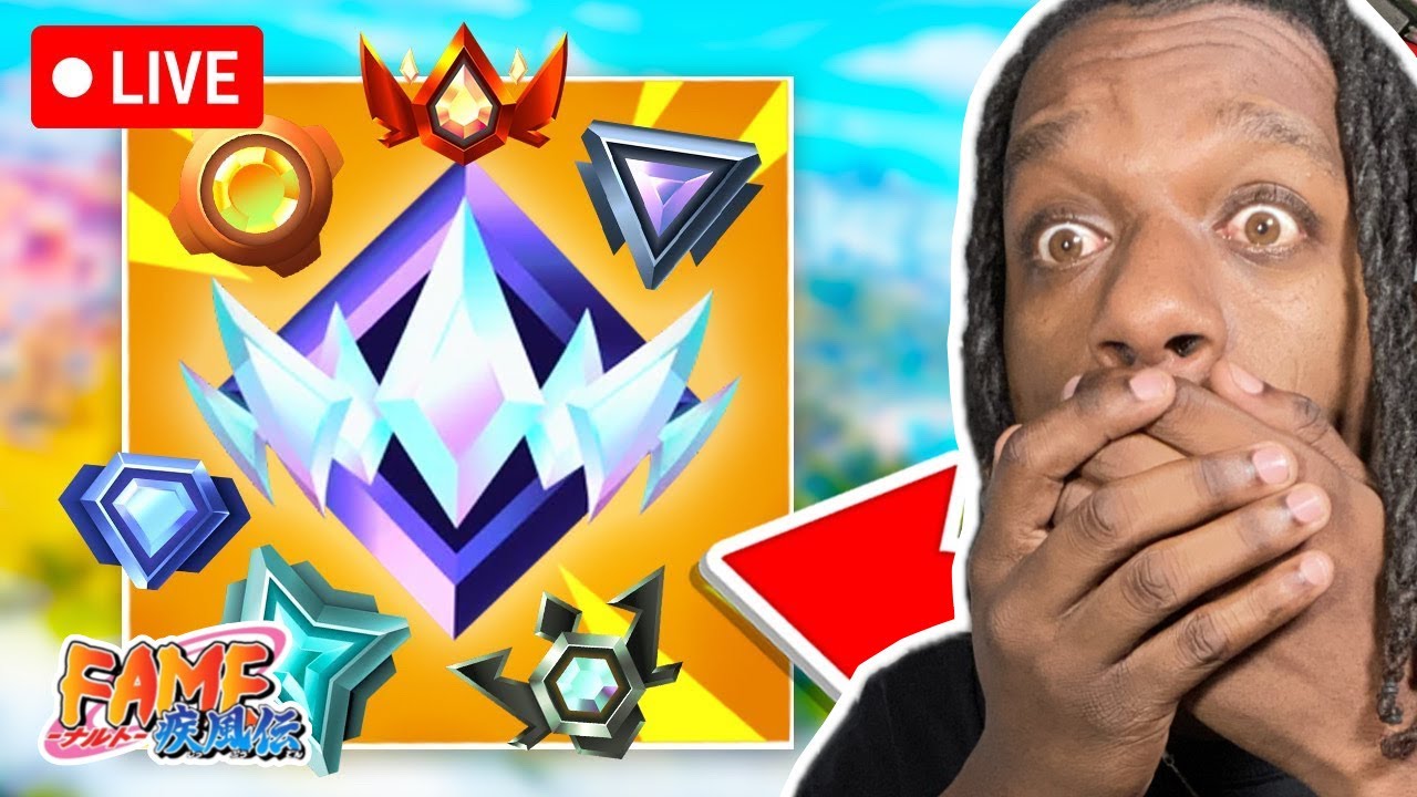 🔴LIVE | BEST BLACK FORTNITE ZERO BUILD *CHAPTER 6* PLAYER |459 CROWN ...