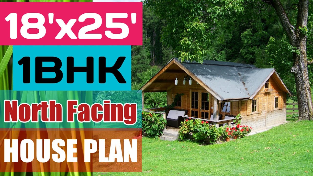 18x25 house plan || 1 bhk under 10 lakh || 450 sqft house plan ...