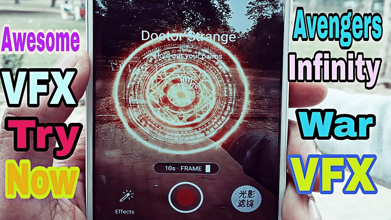 Action VFX Edit video like Avenger infinity War effect on smartphone ...