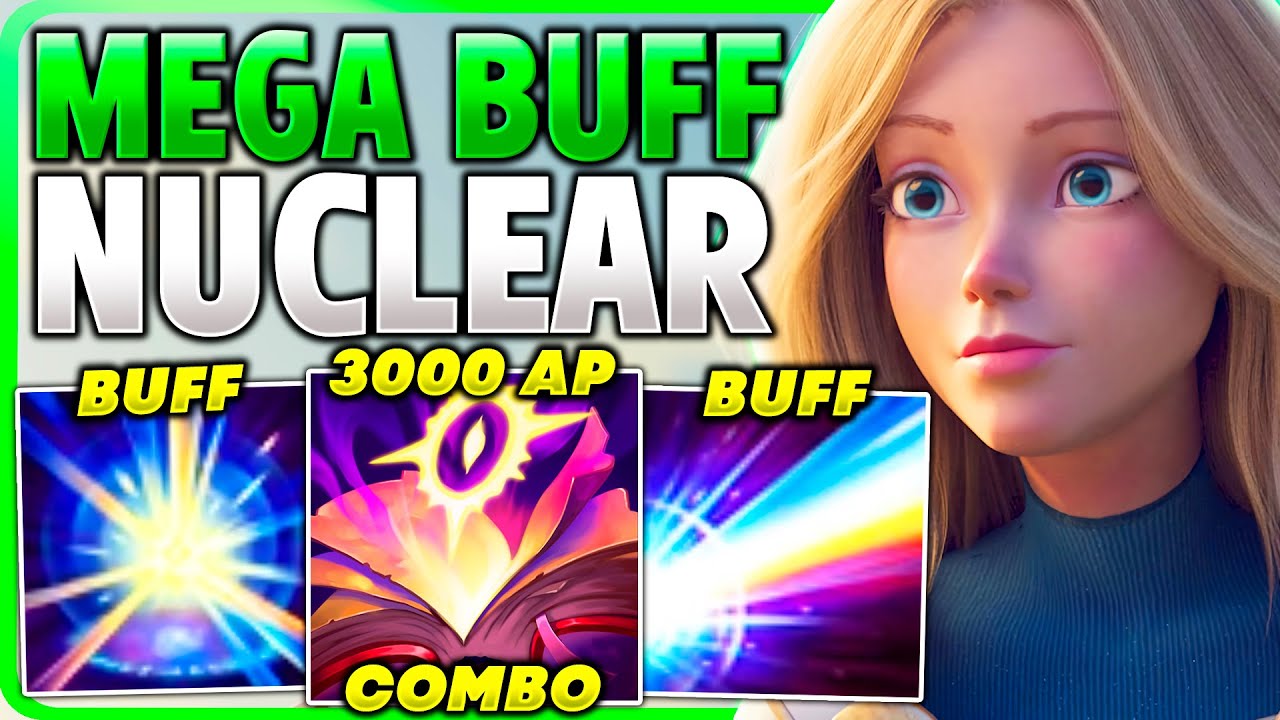 😱¡RIOT SE HA VUELTO LOCO! el *HYPER BUFF* de LUX DESINTEGRA A TODOS con ...