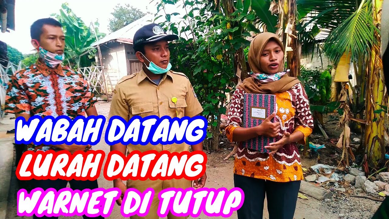 Sketsa lucu. Warnet ditutup karena pandemi - YouTube