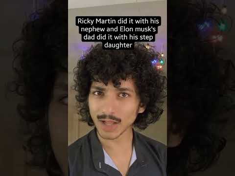 Ricky Martin accused of incest and domestic violence by nephew #rickymartin #shorts #elonmusk