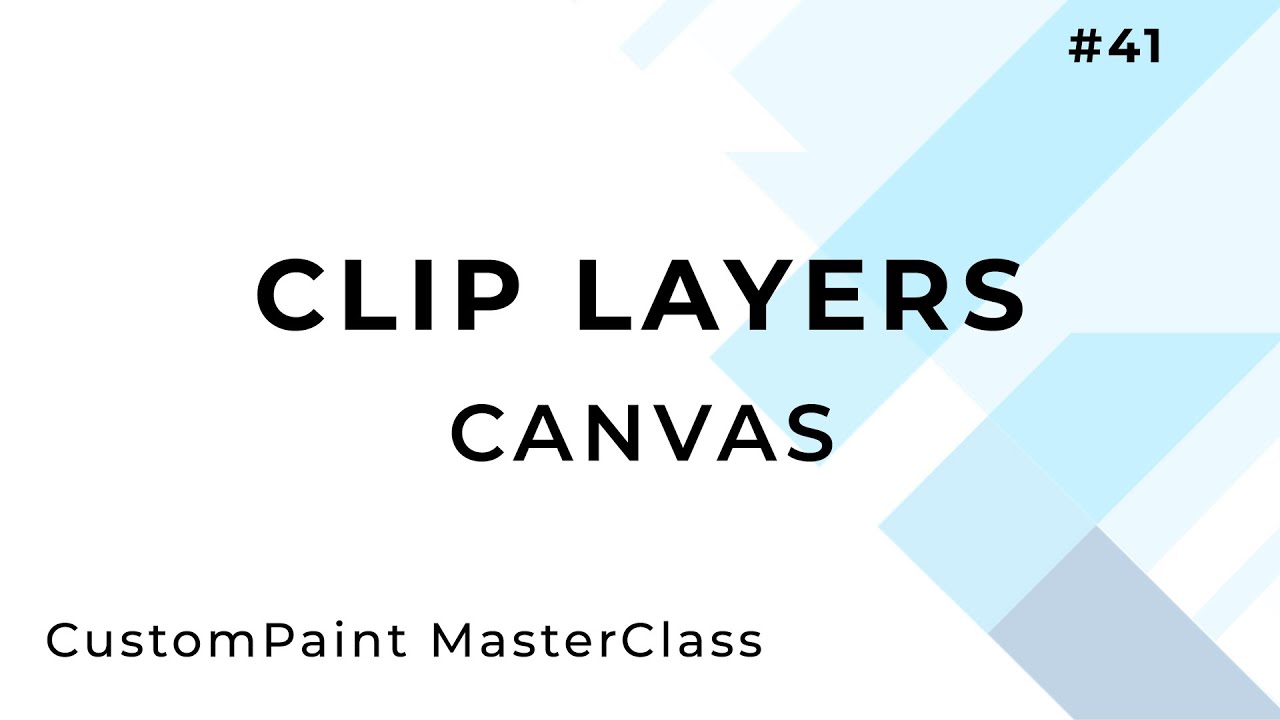 Clip layers of canvas | Flutter - YouTube