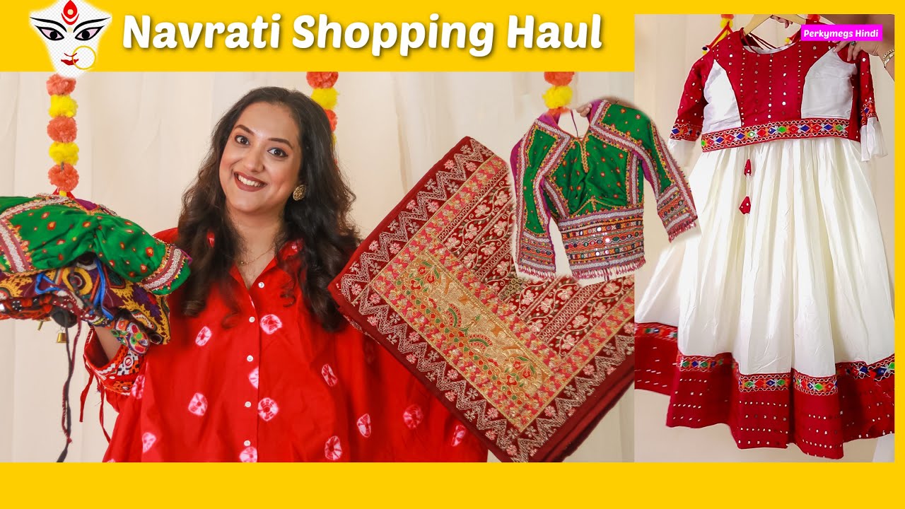 Durga Puja Shopping Haul | Lehengas, Blouses, Jewellery, Home Decor ...