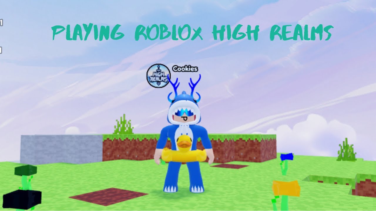 Playing Roblox High Realms - YouTube