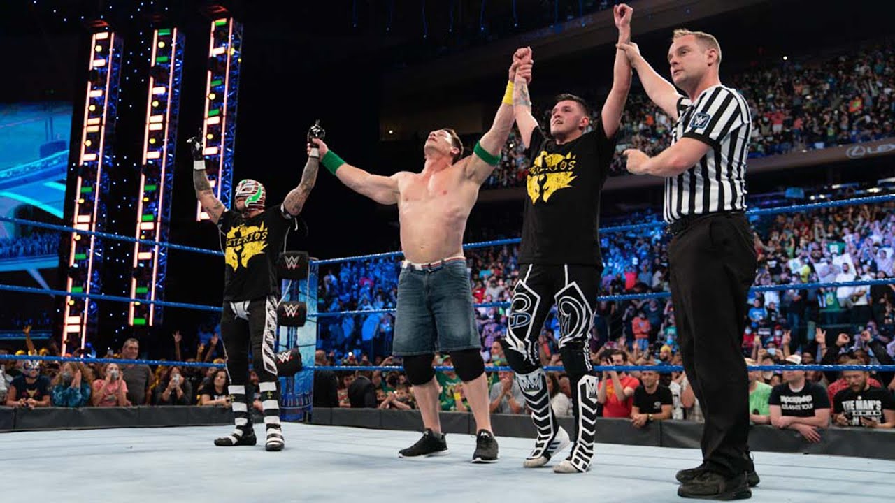 John Cena & The Mysterios vs. Roman Reigns & The Usos: September 10 ...