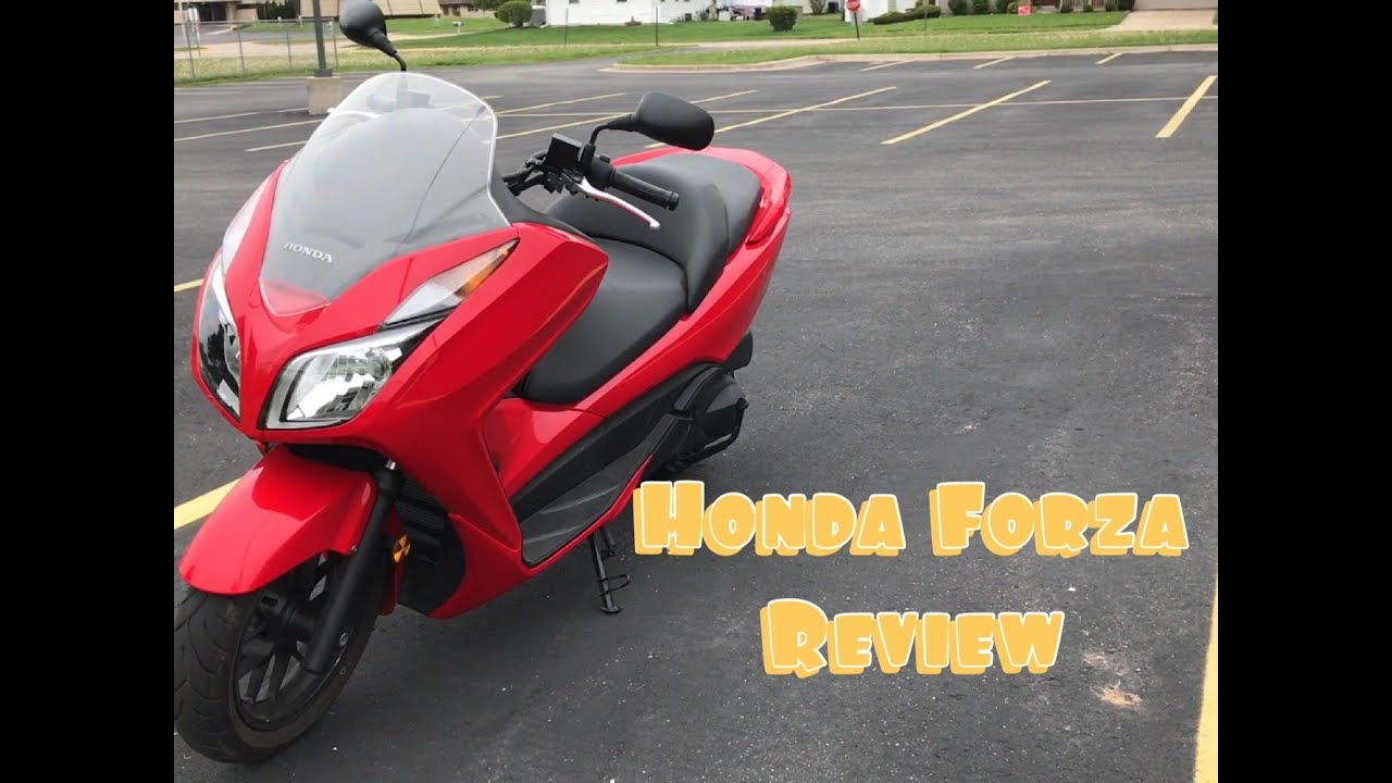 Honda Forza Review and Test Ride - YouTube