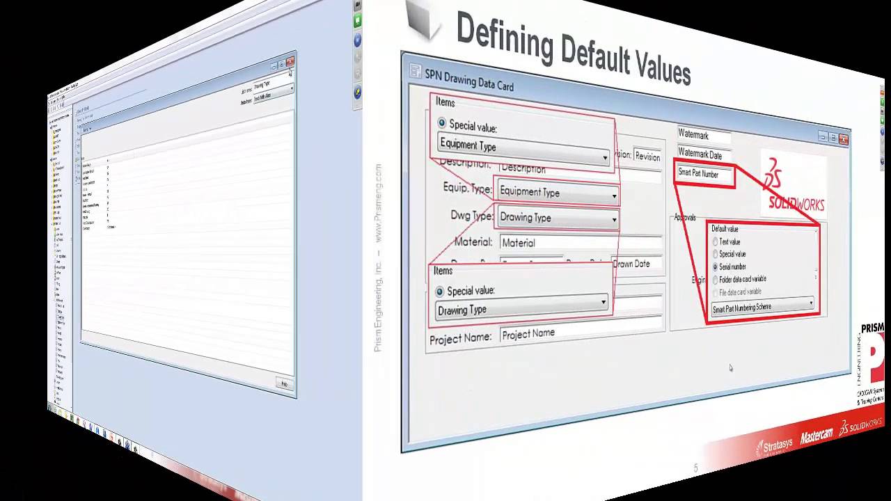 Smart Part Numbering with SolidWorks EPDM Webinar - YouTube