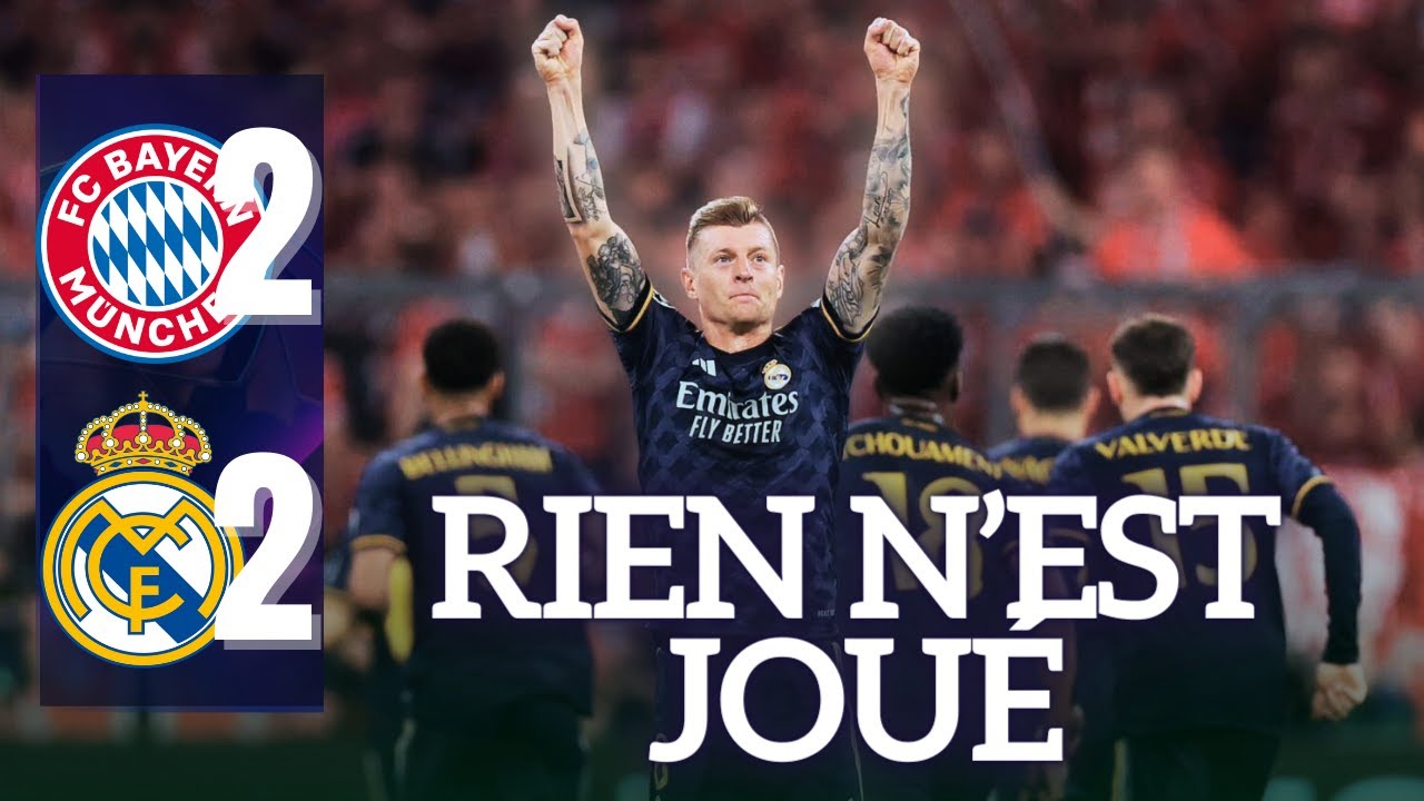 Bayern 2-2 Real : Un match fou et indécis ! | LE REPLAY FOOT - YouTube
