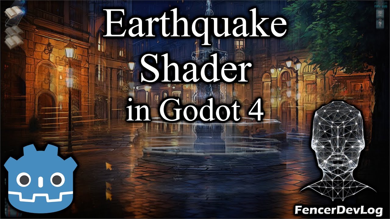 Godot 4: Earthquake shader (tutorial) - YouTube