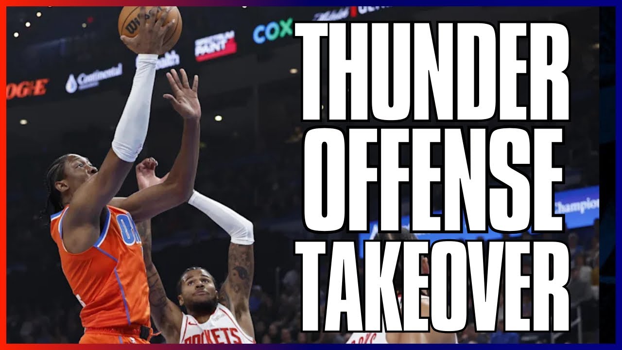 Thunder Offense ROUTS The Houston Rockets - YouTube