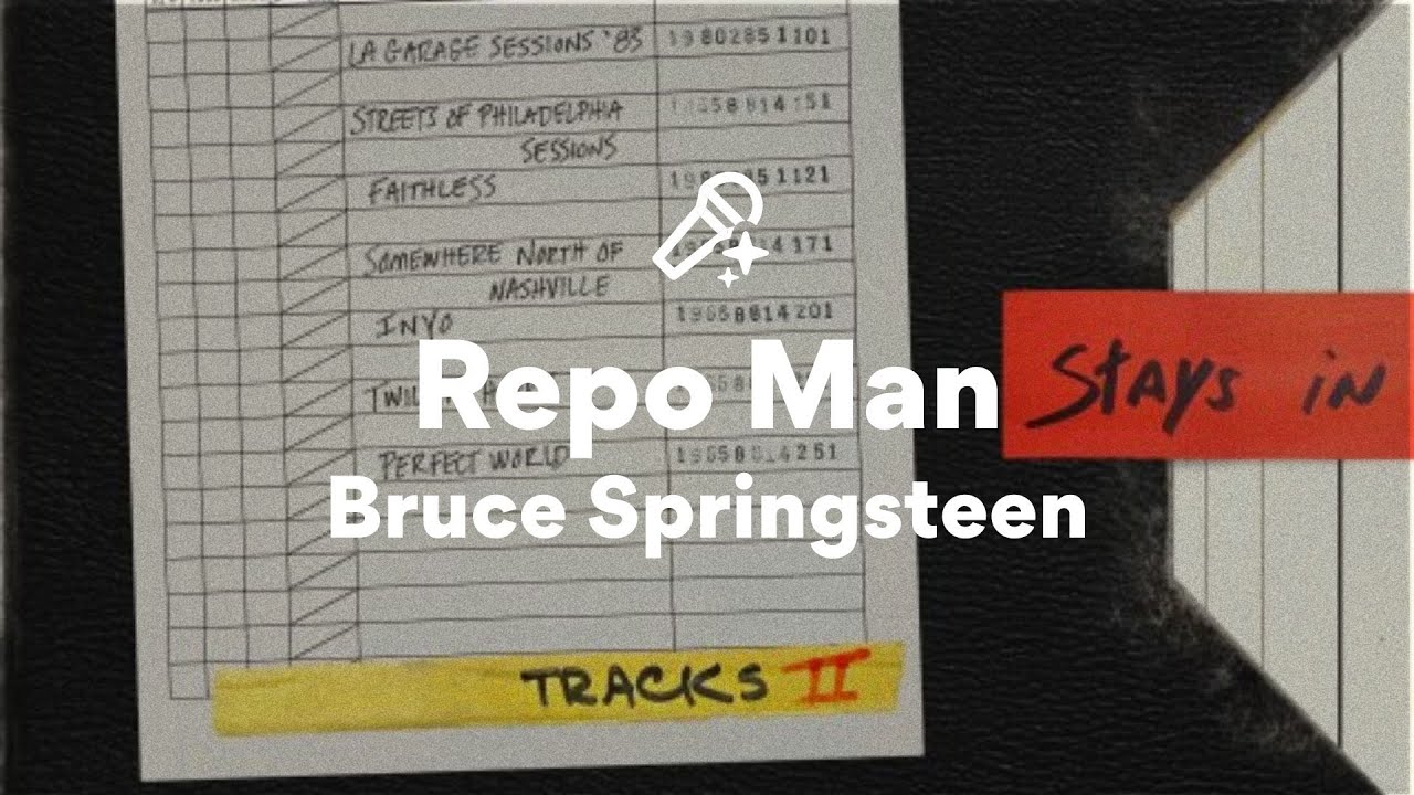 Bruce Springsteen, Repo Man (Lyrics) - YouTube