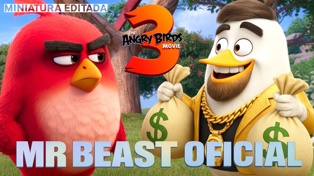OFICIAL MR BEAST EN ANGRY BIRDS 3 LA PELICULA - YouTube