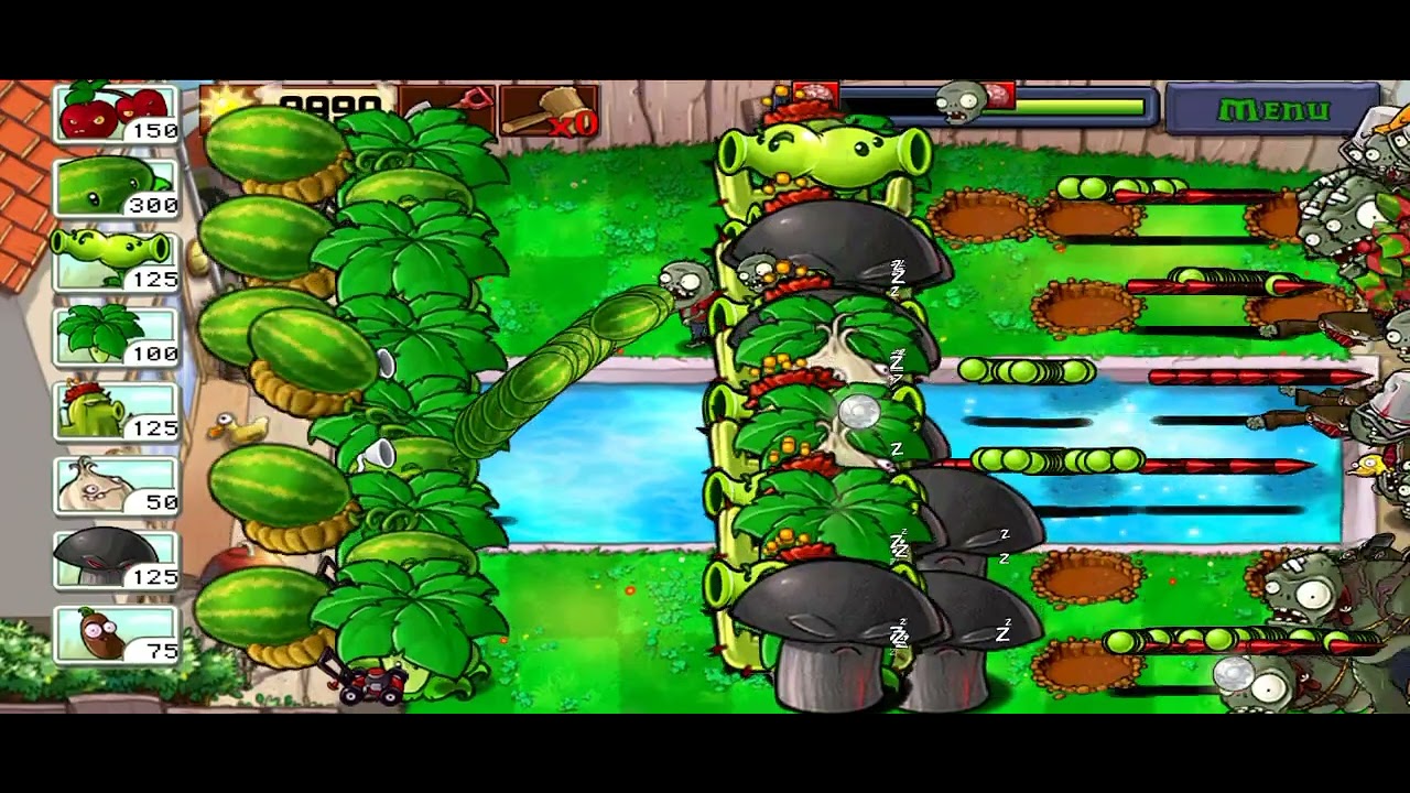 Plants vs Zombies Mega Mod Menu Shroom - YouTube