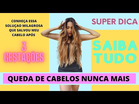CHEGA DE QUEDA DE CABELO. TENHA CABELOS MAIS FORTES E SAUDAVEIS. TENHA UNHAS NATURAIS DO SONHOS!!!
