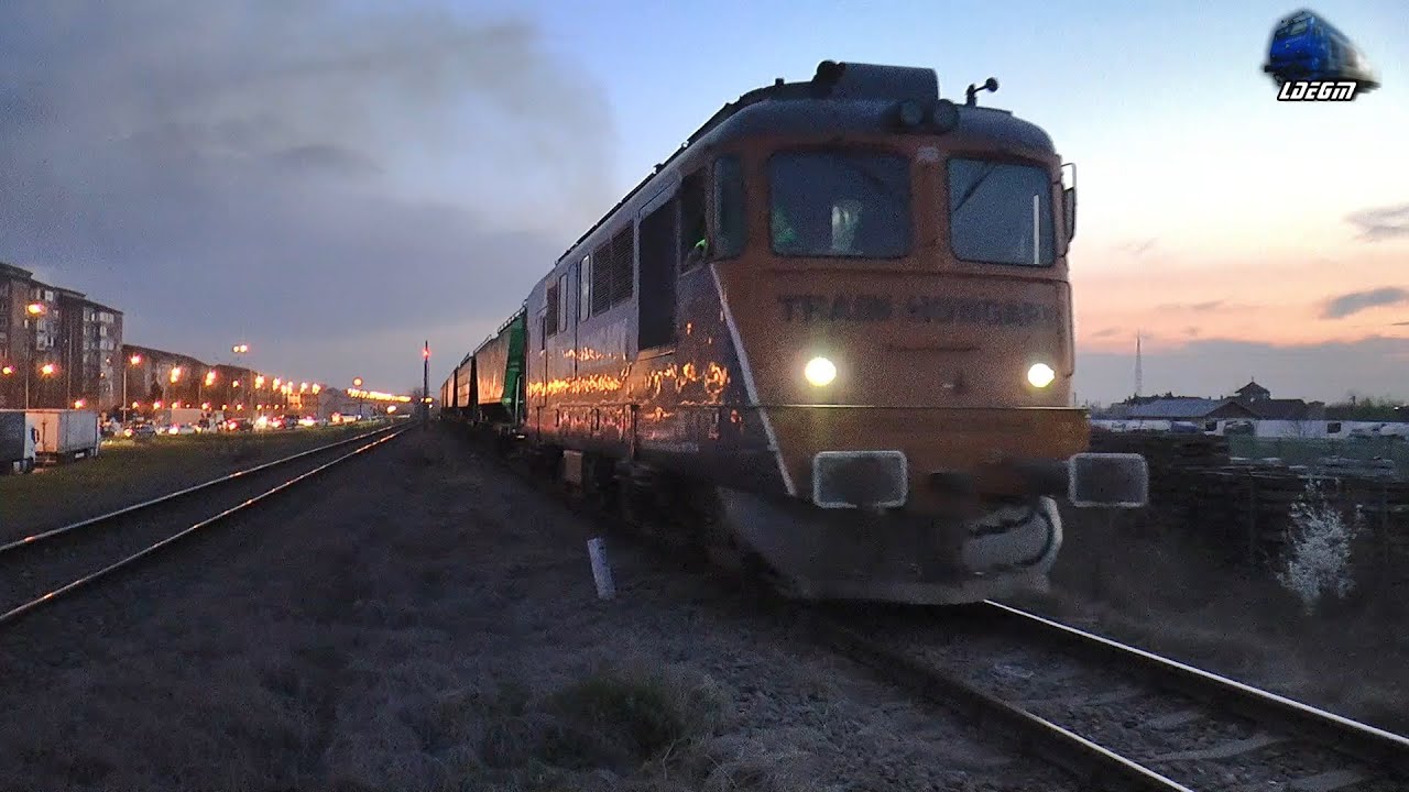 Tren Train Hungary Craiova Încărcat cu Cereale pe Seară în Oradea - 05 ...