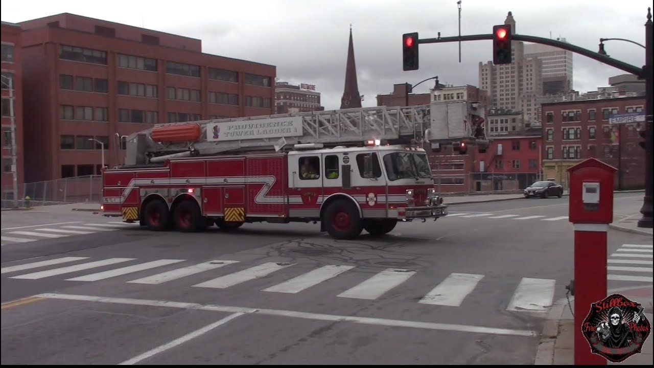 Providence Fire responding and on scene of a hazmat 3/28/2021 - YouTube