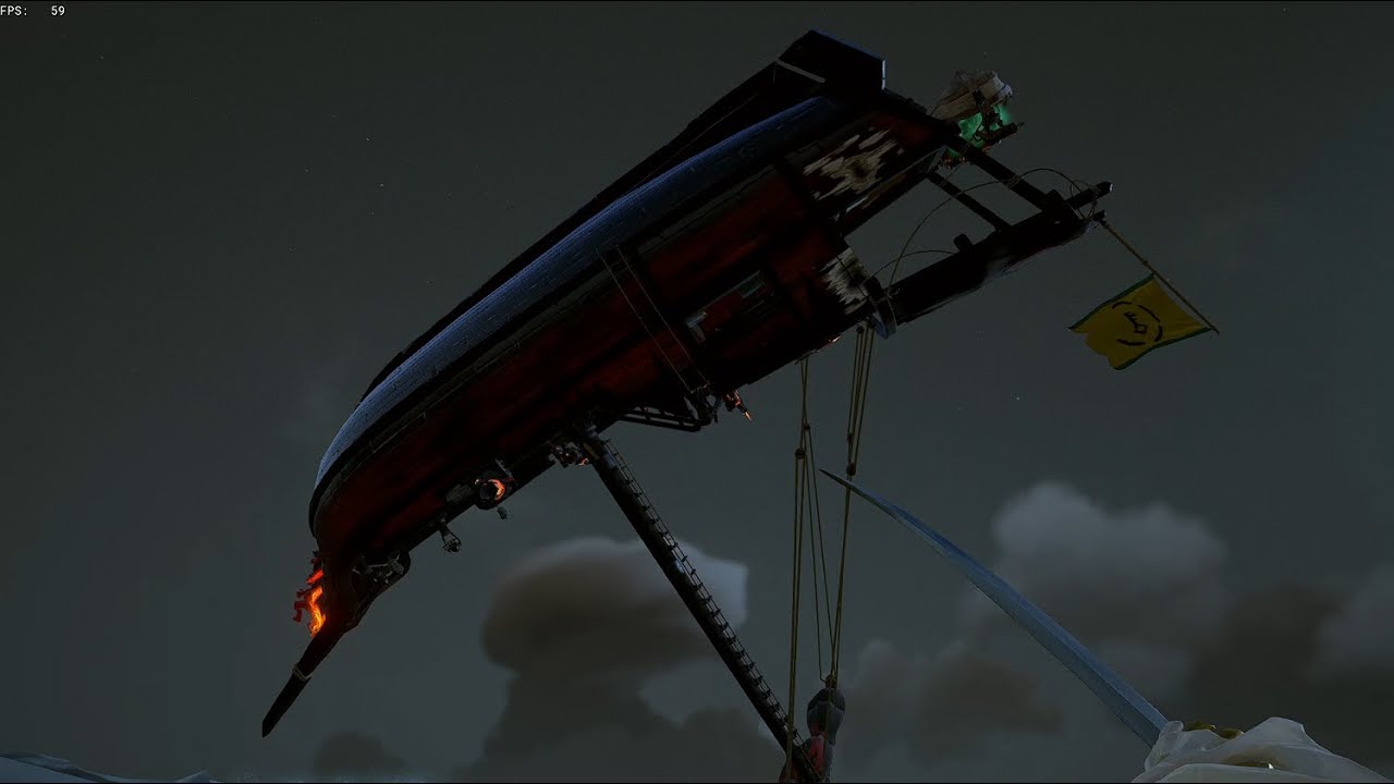 Flying Sloop Glitch! | Sea of Thieves - YouTube