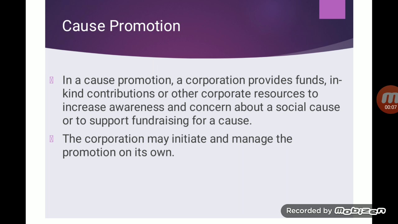 What is cause promotion and it's benefits in Urdu - YouTube