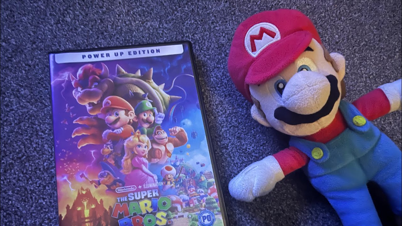 The Super Mario Bros Movie DVD Menu Walkthrough (Featuring Mario) - YouTube