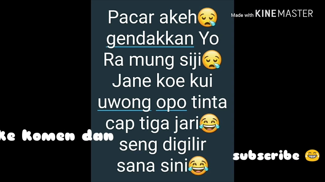 Caption jowo#04 - YouTube