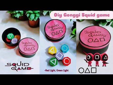How to make Gonggi / Squid game Gonggi diy/ Diy Gonggi tutorial 🩷/ # ...