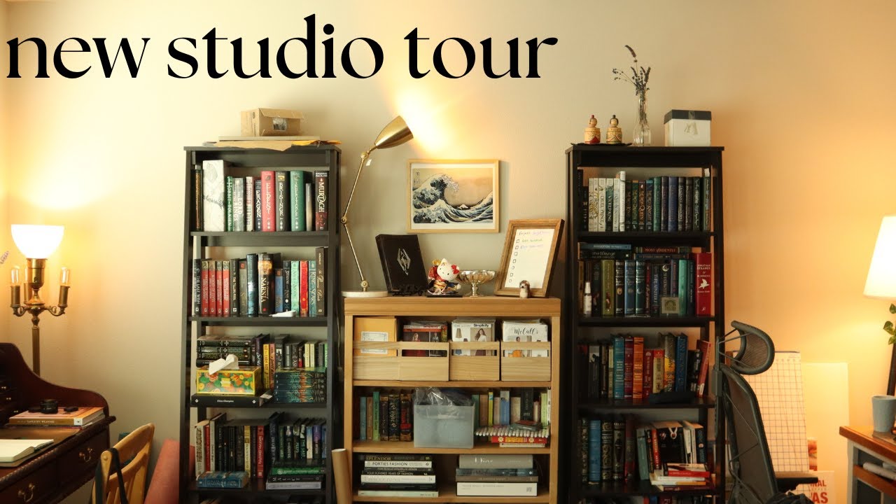 my home craft studio setup & tour 🪡🎨 - YouTube