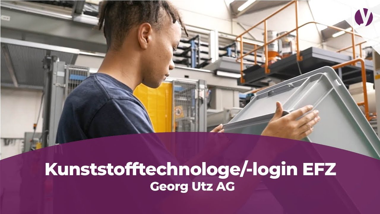 Lehrstelle als Kunststofftechnologe/-login EFZ (Georg Utz AG) - YouTube
