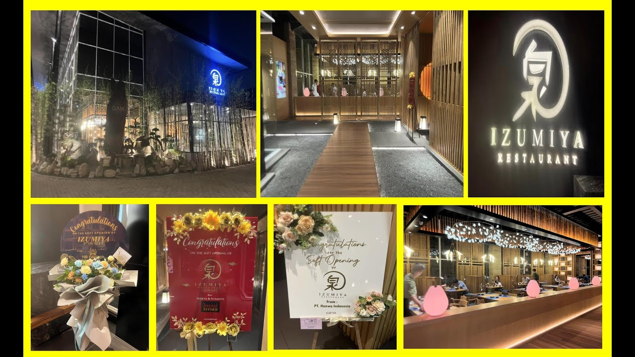 IZUMIYA RESTORANT II CABANG KE 2 II TEMPAT LEBIH LUAS II MEDAN - YouTube