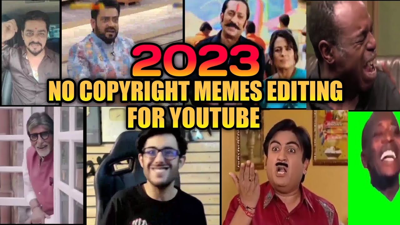 No Copyright Memes Editing For YouTube | copyright free funny memes ...