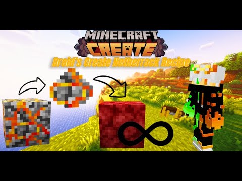 Droid's Create Netherrack Recipe (Forge 1.20.1 + Neoforge 1.21.1) - Mod Showcase - YouTube