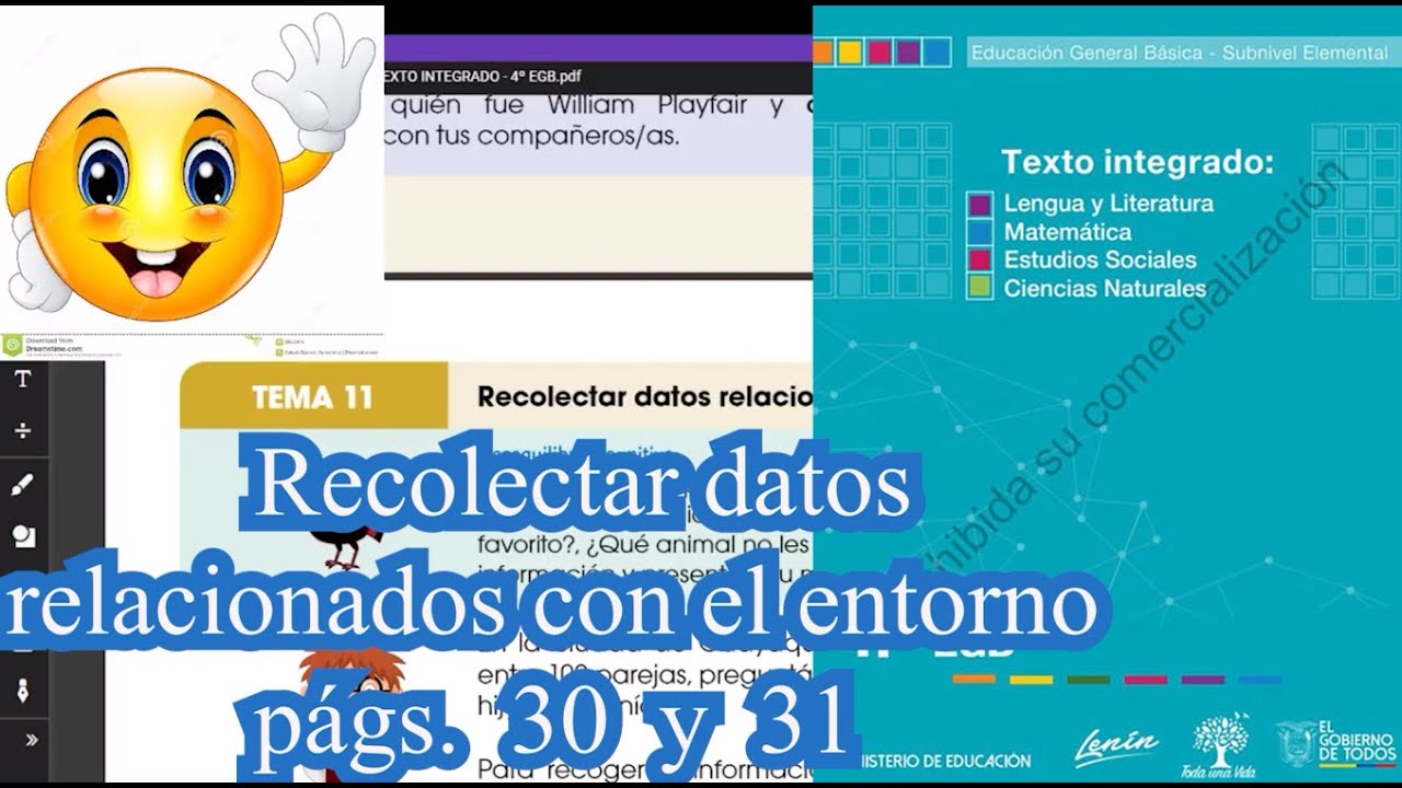 Recolectar datos relacionados con el entorno págs 30 y 31 - YouTube