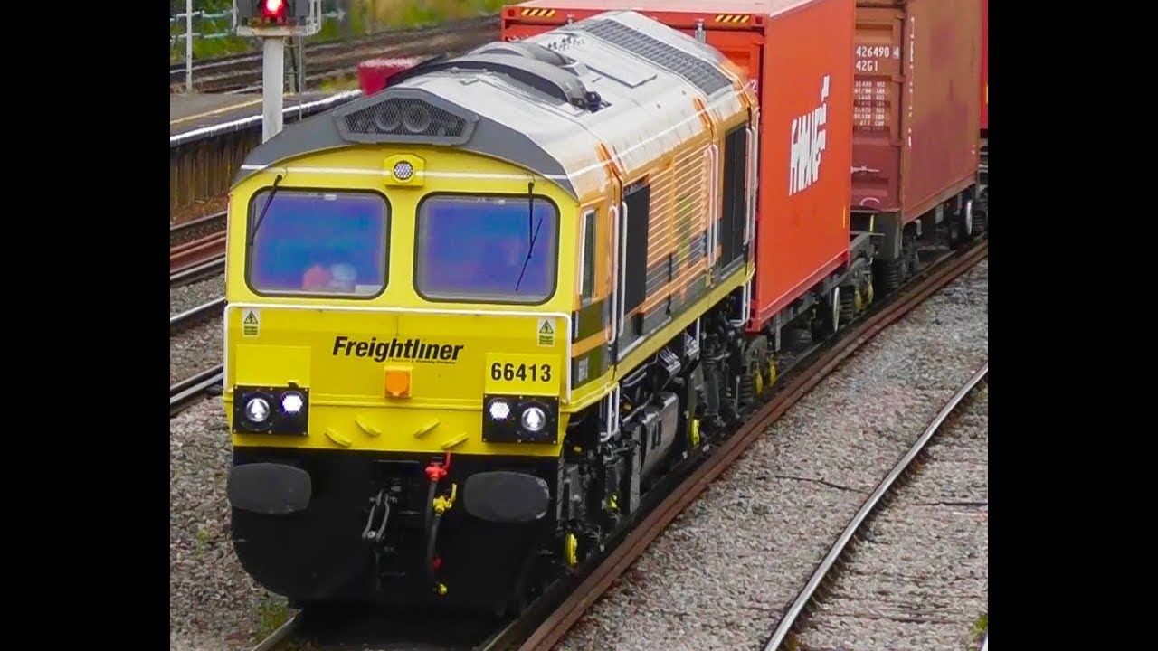 Freightliner 66413 In New Freightliner Livery At Millbrook - Saturday ...
