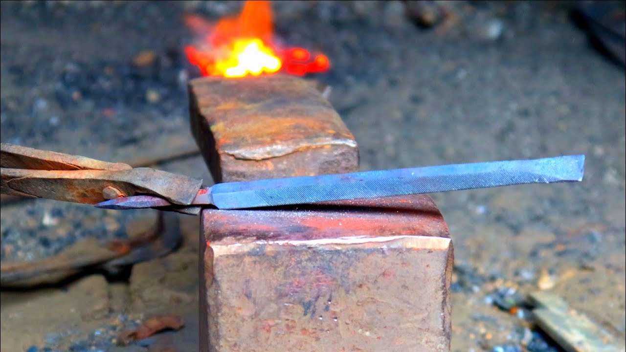 Making a Batali from a Metal File - YouTube