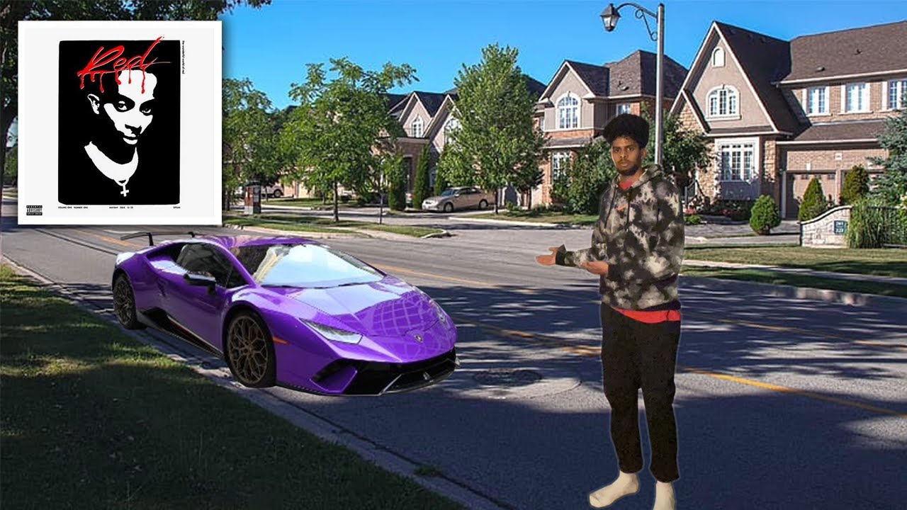 Lamborghini Parked Outside It's Purple Like Lean - YouTube