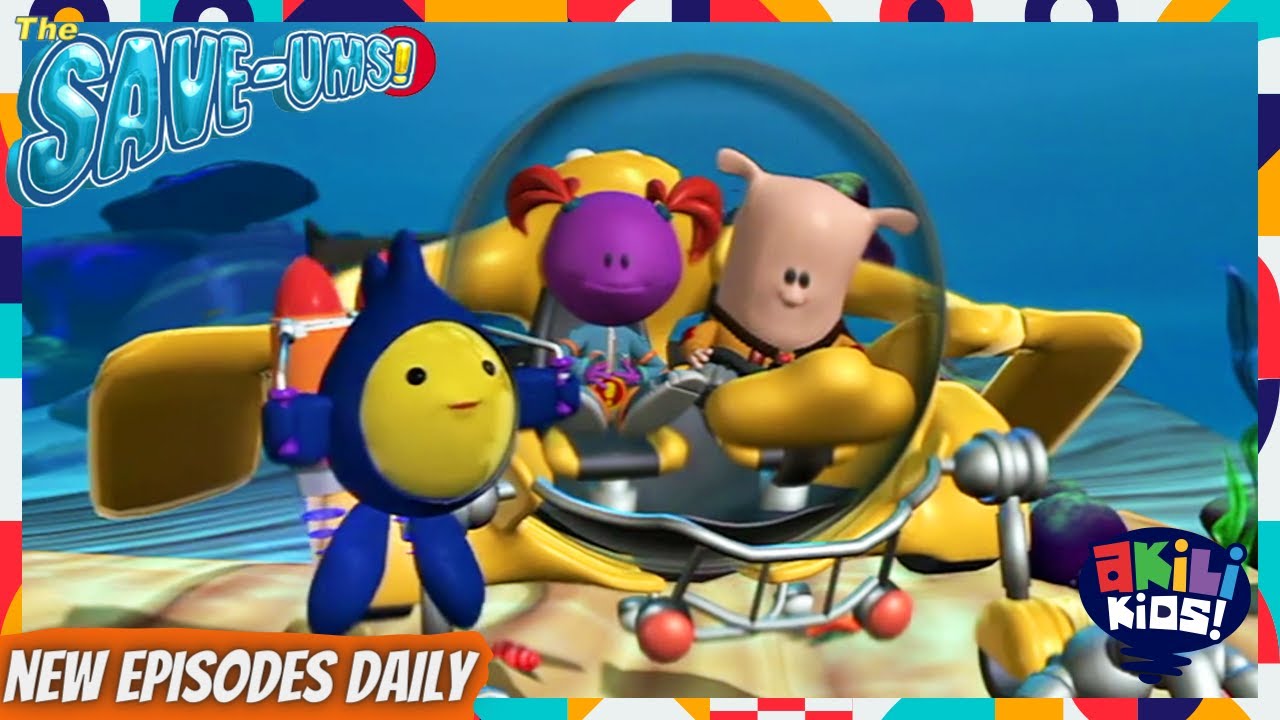 The Save Ums | The Spooky Tickle Adventure | Akili Kids! - YouTube