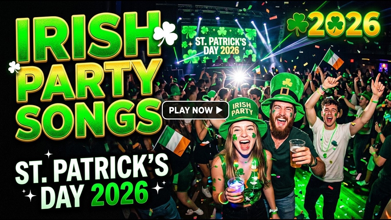 IRISH PARTY MIX 2026 ☘️ St Patrick’s Day Songs & Remixes - YouTube