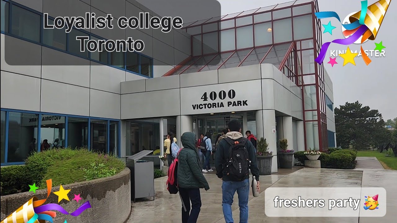 Vlog | Loyalist college Toronto | Freshers party 2022🥳 - YouTube