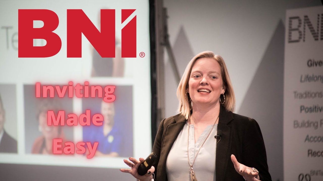 How to Invite Visitors to a BNI Meeting - YouTube