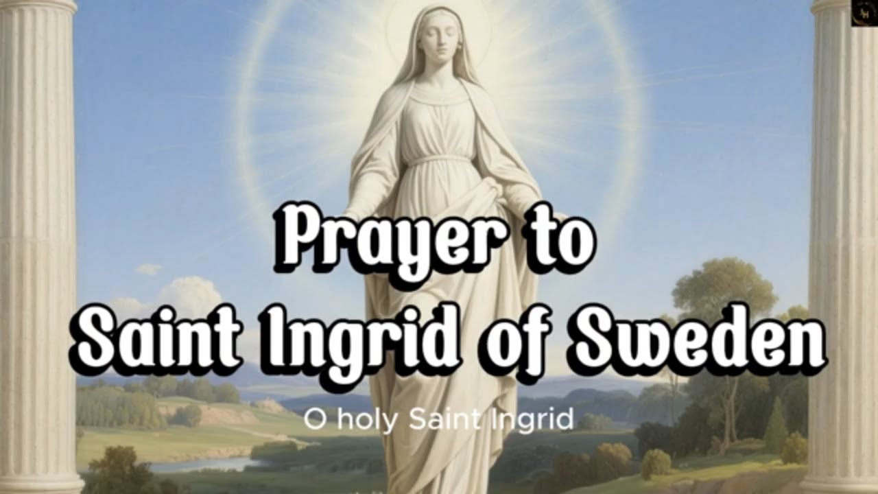 Powerful Prayer to Saint Ingrid of Sweden - YouTube
