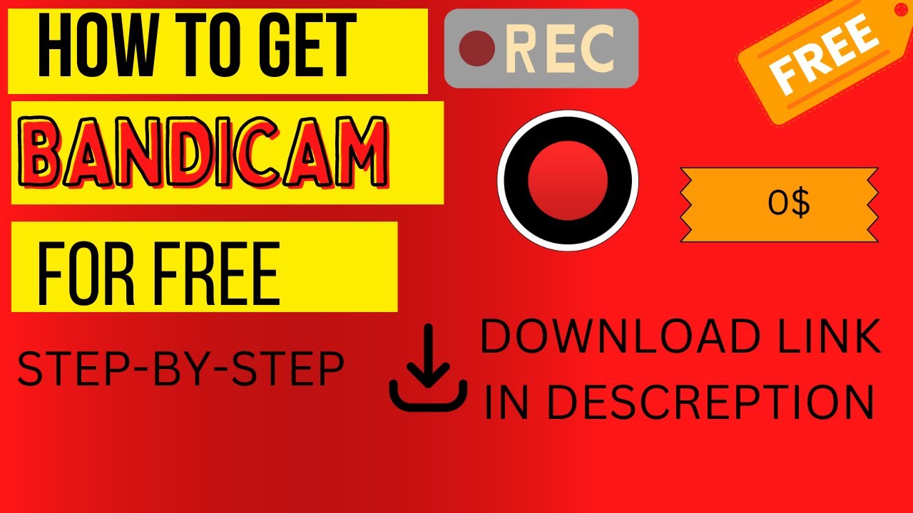 How to register in bandicam for free 2022 - YouTube