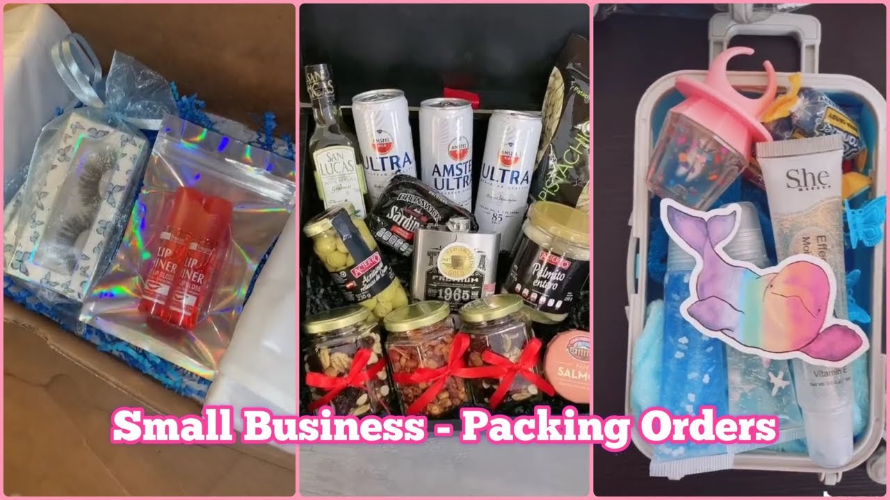💎 TIK TOK Small Business 💎 Packing Orders 📦 - YouTube