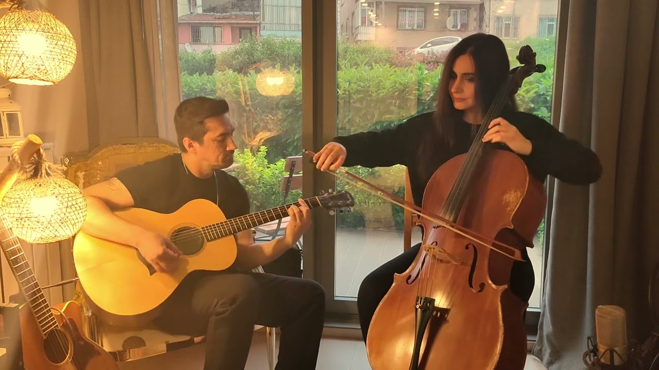 Bir Derdim Var - Çello Gitar Cover - Enstrümantal - Akustik - Mor ve ...