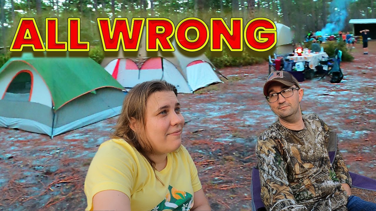 A Camping Disaster, first time camping with family. - YouTube